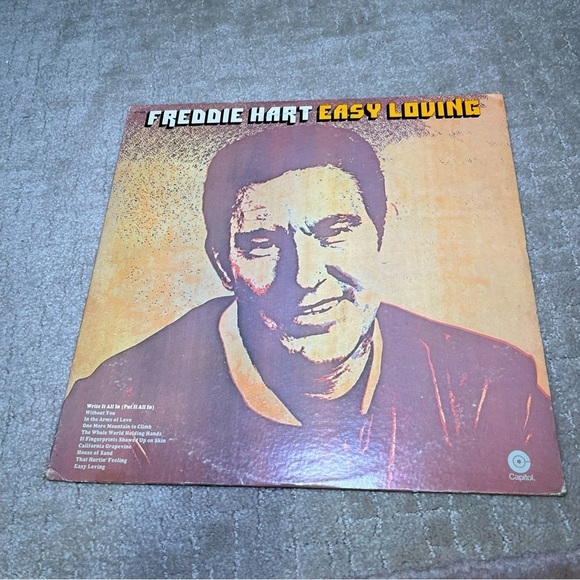 Media | Freddie Hart Easy Loving Vintage Vinyl Record From 1971 | Poshmark